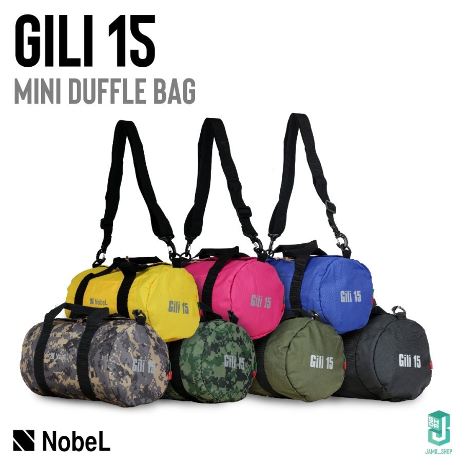 Jual Mini Duffle Bag 10L Tas Selempang Travel / Gym Bag / Nobel Gili 15 ...