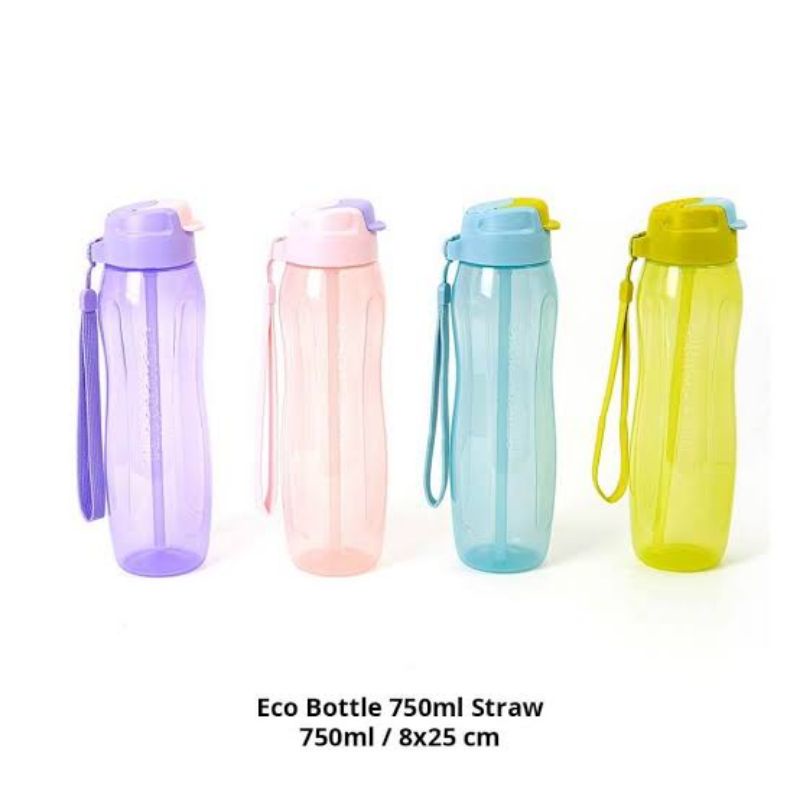 Jual Botol Minum 750ml Tupperware dengan Sedotan (1 pcs) | Shopee Indonesia