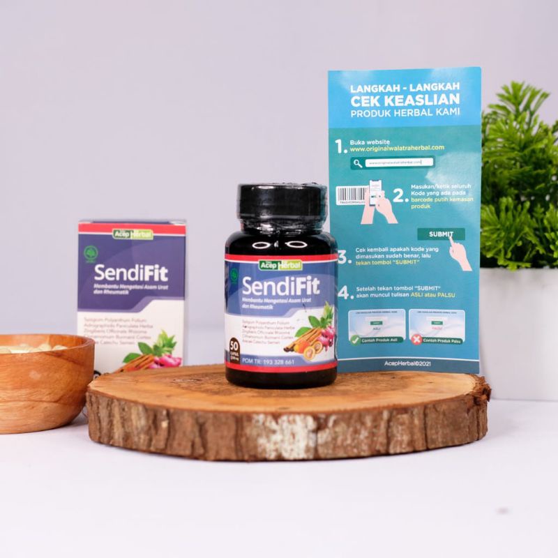 Jual Sendifit Original Obat Saraf Kejepit Nyeri Sendi Nyeri Otot Asam ...
