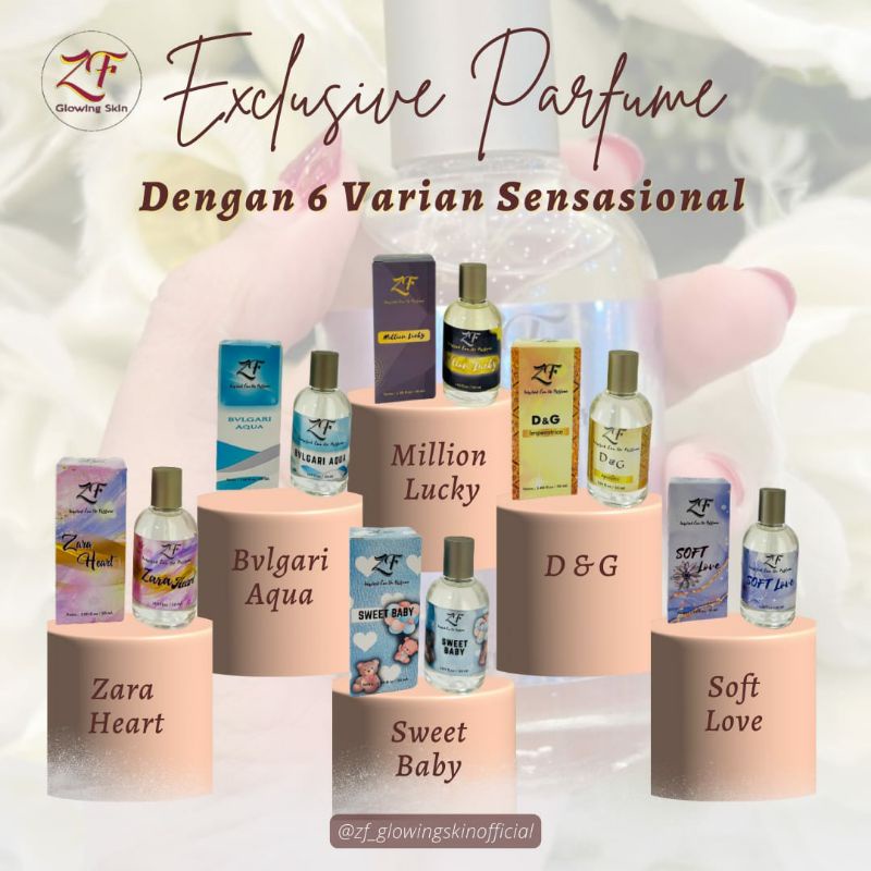 Jual [ READY ] PARFUM ZF EXCLUSIVE ORIGINAL TAHAN LAMA | Shopee Indonesia