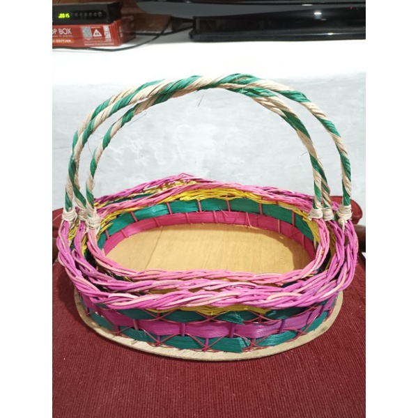 Jual Keranjang Parcel Rotan, Buah (isi 3pcs, SML) | Shopee Indonesia