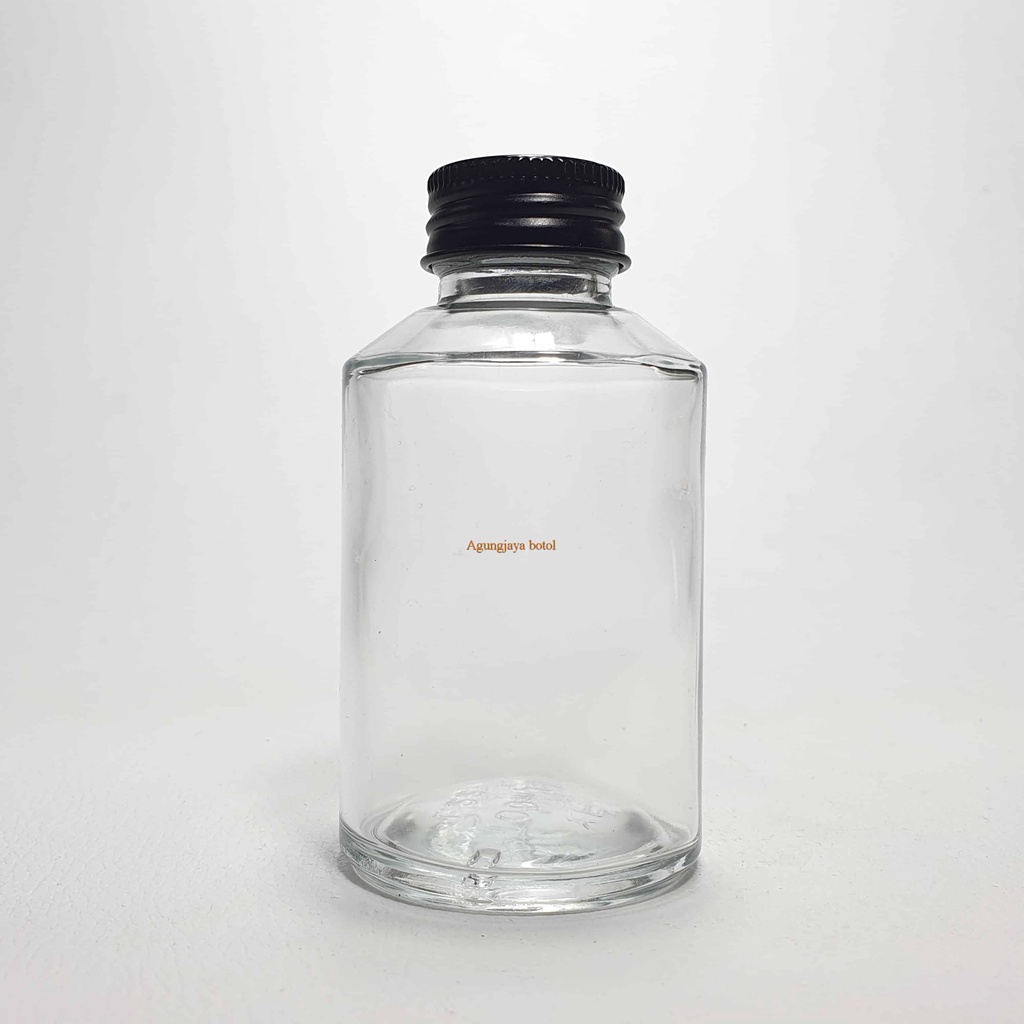 Jual Botol Kaca GD 100 Ml Clear Ori Tutup Ulir / Botol Kaca / Botol ...