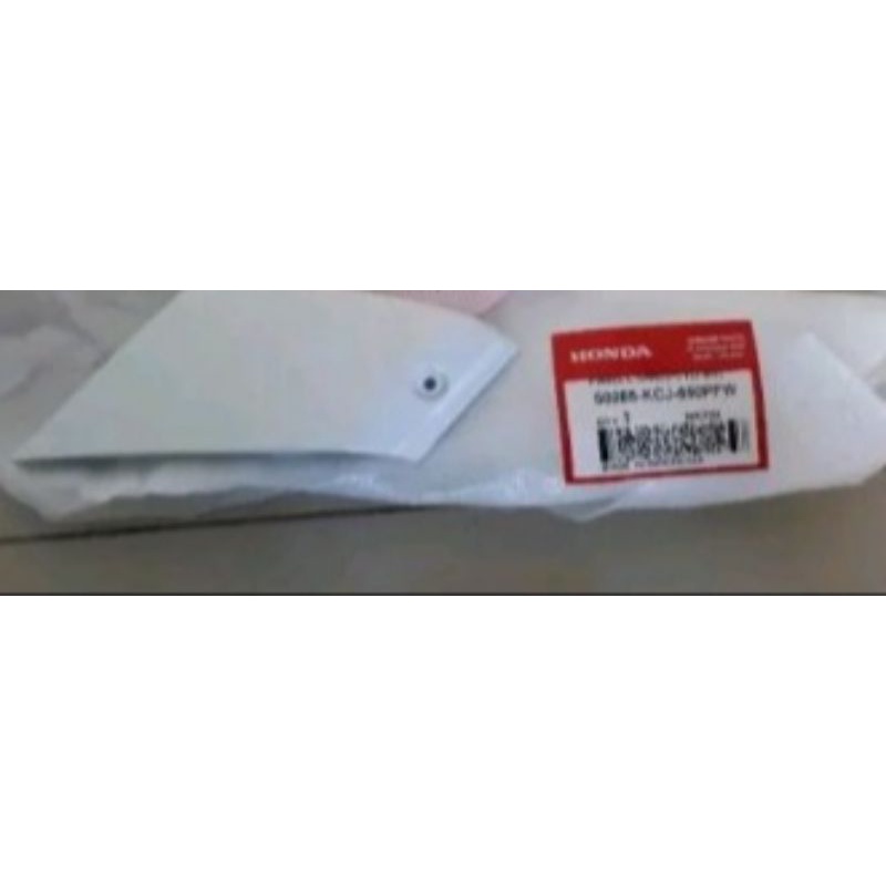 Jual panel kupingan tangki kiri tiger revo putih / 50285-KCJ-650PFW ...