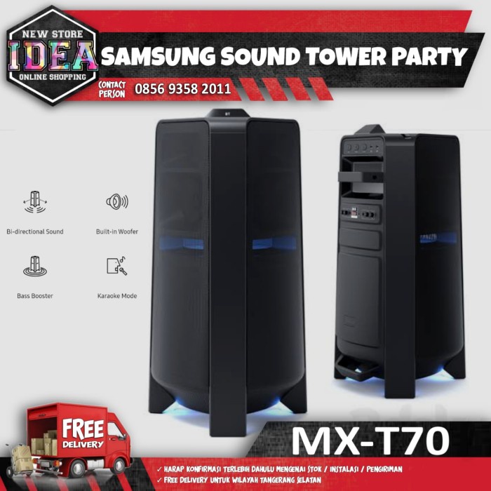 Jual Samsung Sound Tower Mxt70 - Sound Tower Karaoke 1500Watt Mx T70 ...