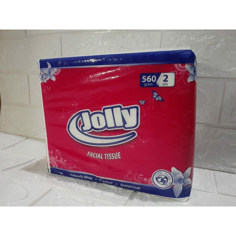 Jual tissu facial tisu wajah jolly 560 gram tisu kemasan besar | Shopee ...