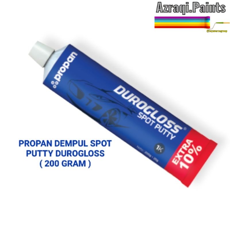 Jual PROPAN DEMPUL SPOT PUTTY DUROGLOSS ( 200 GRAM ) DEMPUL INSTAN ...