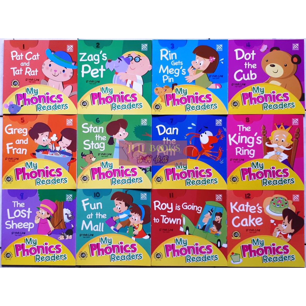 Jual PAKET My Phonics Reader (Phonics Stories) 12 BUKU | Shopee Indonesia
