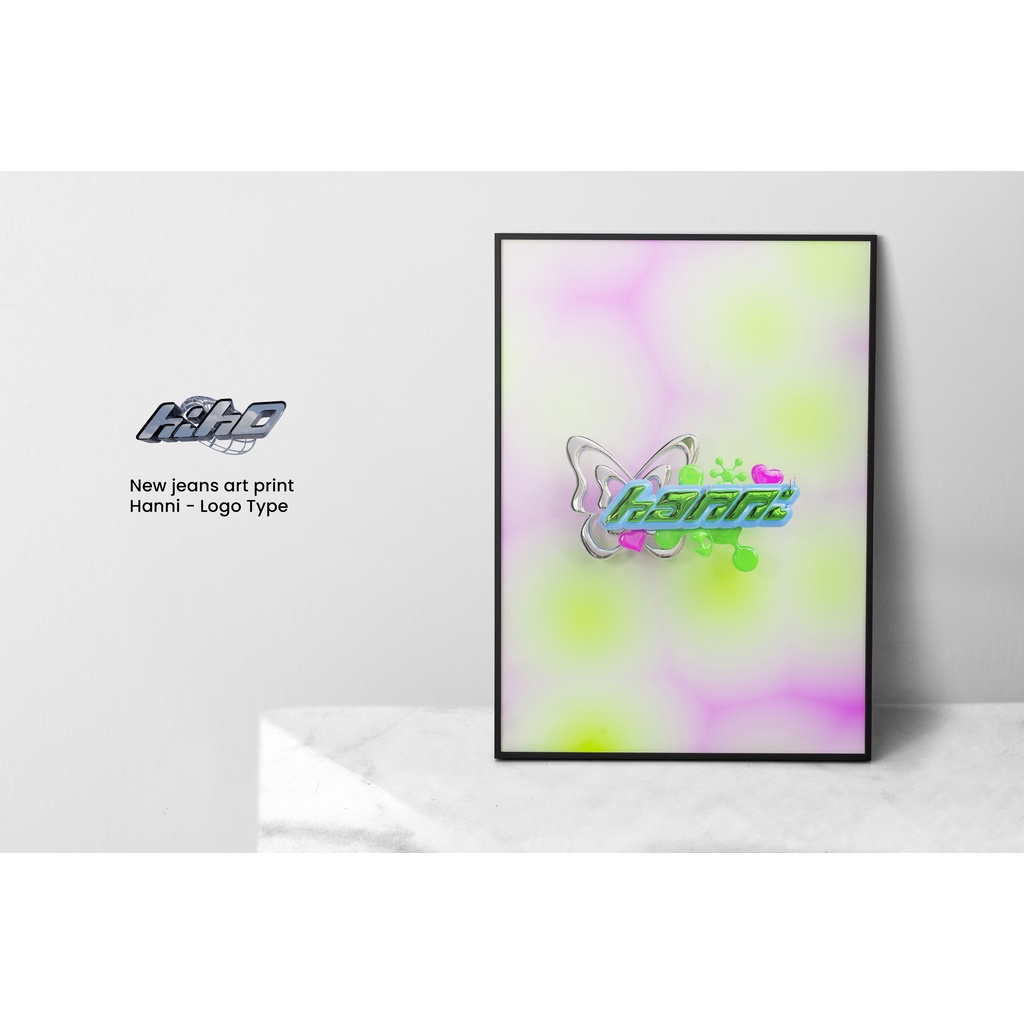 Jual HANNI LOGOTYPE - A3 POSTER (NEWJEANS UNOFFICIAL MERCH) | Shopee ...