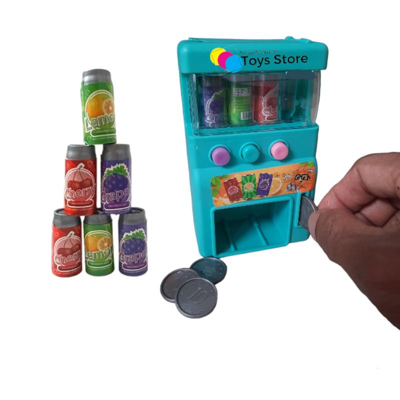 Jual Mesin beli air minum mini vending machine toys mainan anak ...