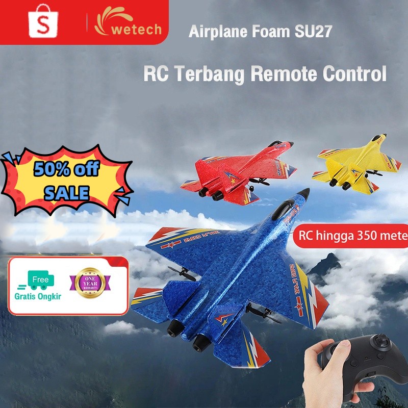 Jual Wetech Mainan Pesawat Terbang Remote Control LED Mainan Pesawat RC ...