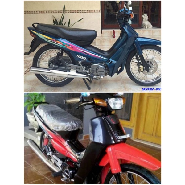 Jual kenalpot yamaha force1 poswan zigma oryginal knalpot bambu ...