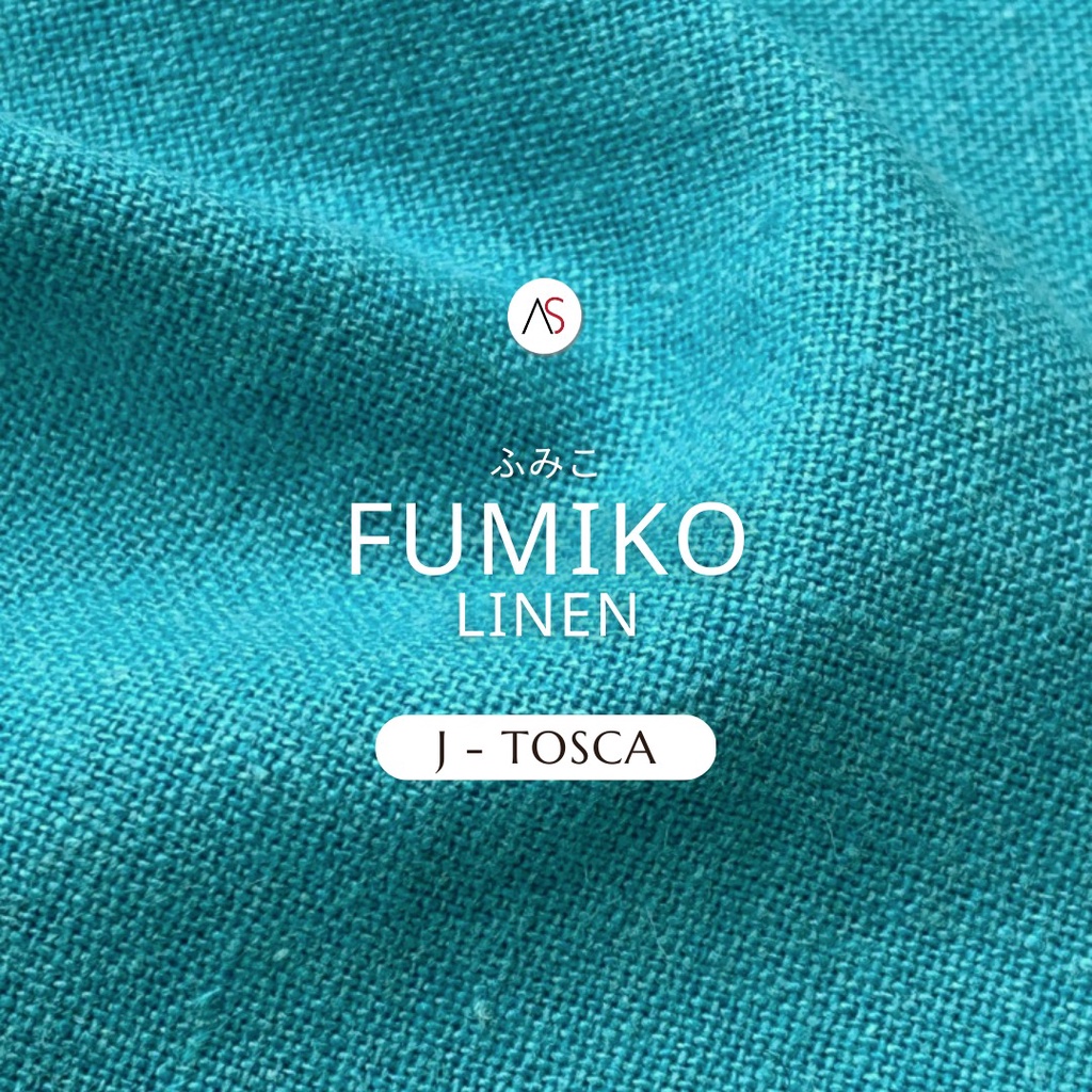 Jual Kain Kazumi/Fumiko linen Original japan construction harga per 0,5 ...
