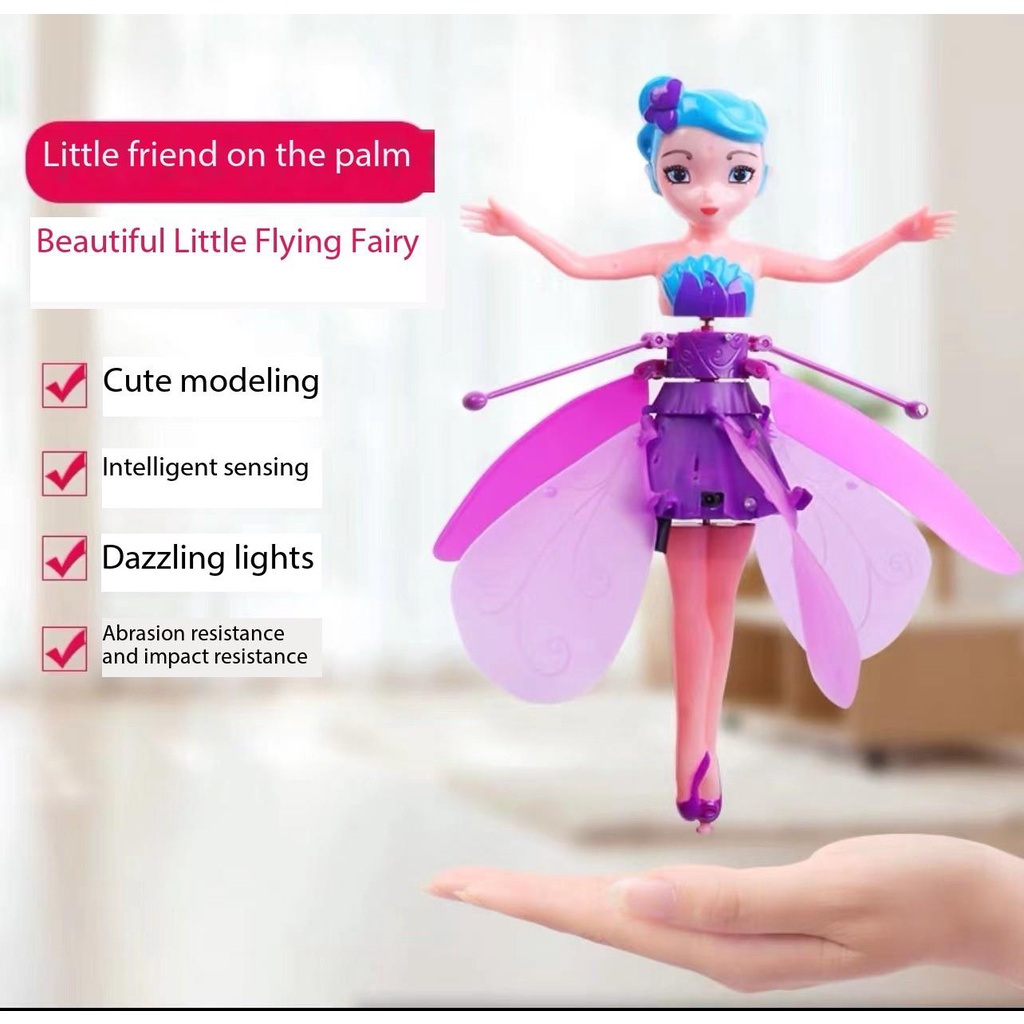 Jual Mainan peri Terbang sensor princess anak | Shopee Indonesia