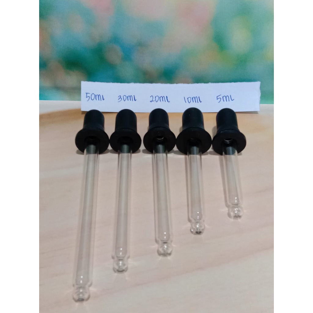 Jual Pipet Kaca Tumpul Dan Karet Hitam Isi 10pcs | Shopee Indonesia
