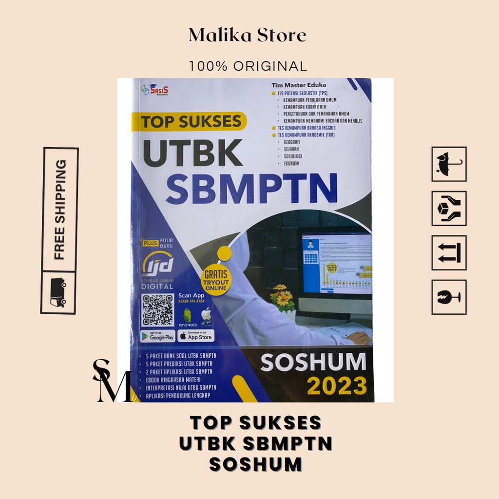Jual Buku Top Sukses UTBK SBMPTN SOSHUM 2023 | Shopee Indonesia