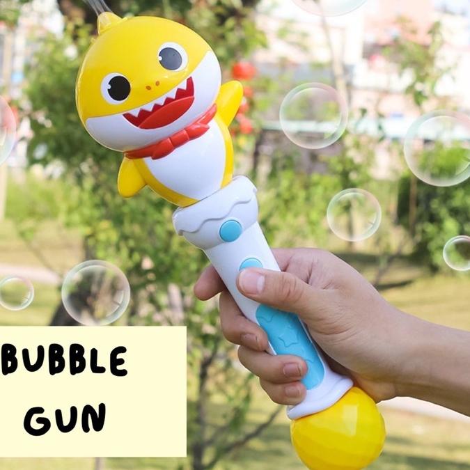 Jual PINKFONG MUSICAL BUBBLE GUN | 3y+ | baby shark | pinkfong | mainan gelembung busa anak ...
