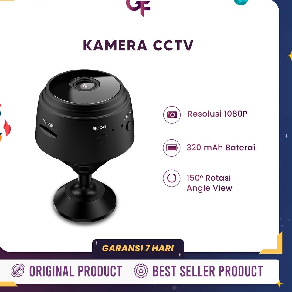 Jual Termurah [COD] SPY CAM A9 KAMERA MINI IP CAMERA 1080P CCTV KAMERA ...