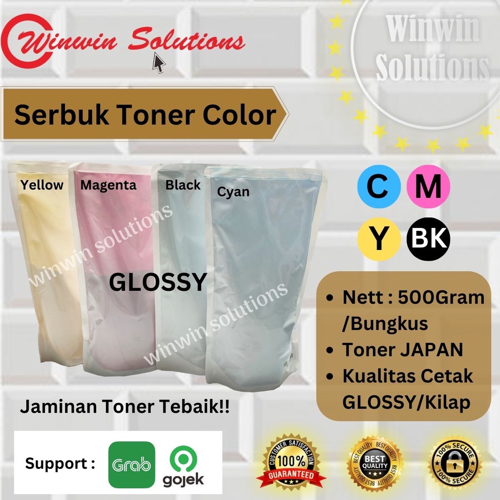 Jual 500Gram Bubuk Refill Serbuk Toner 206A 207A Laserjet Color Pro ...