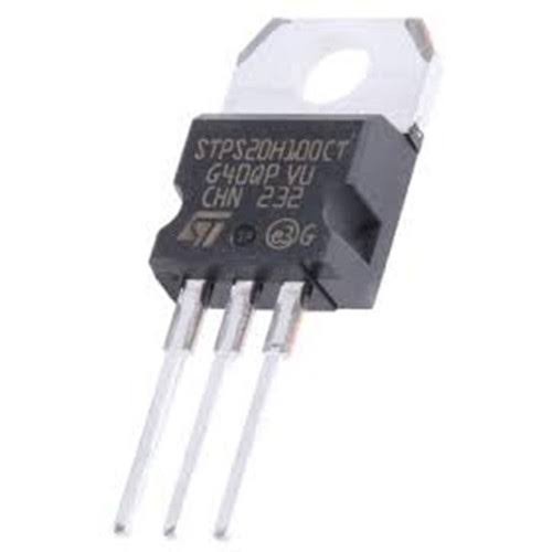 Jual STPS20H100CT 20H100 CT ST STPS20H 100 Schottky Dioda To-220 2x10A ...