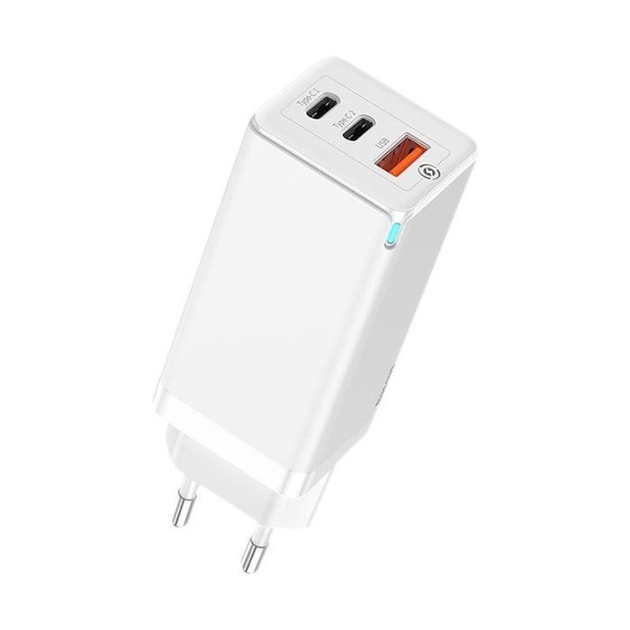 Jual Baseus GaN2 Pro Quick Charger 2C+U 65W EU - Putih - Putih | Shopee ...