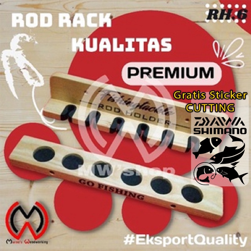 Jual RAK JORAN / RAK PANCING / WALL ROD RACK / RAK JORAN DINDING RH.6 ...