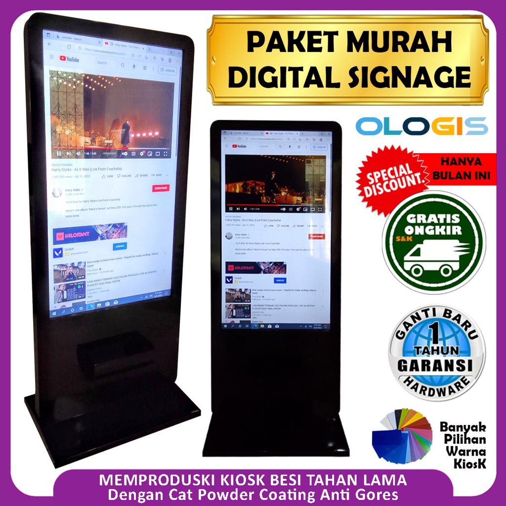 Jual Digital Signage Windows Display and Touchscreen Player | Shopee ...