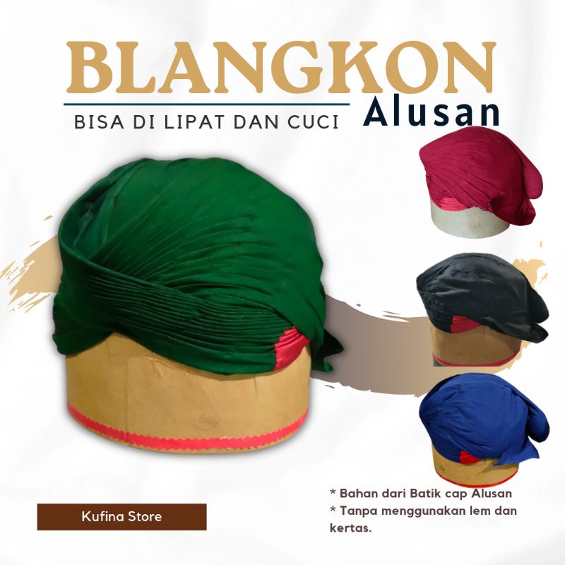Jual Blangkon Alusan jogja mataram cuci lipat | Shopee Indonesia