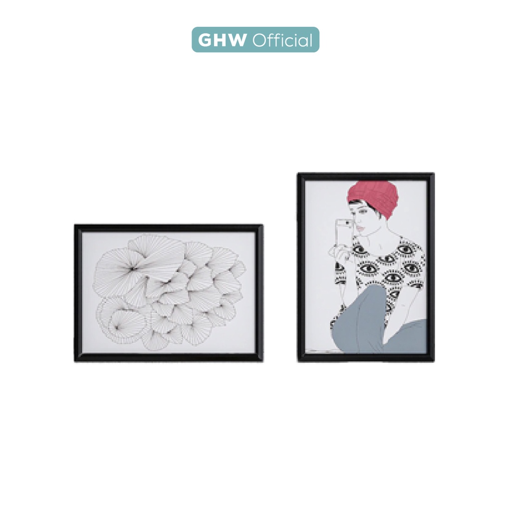 Jual GHW YLLEVAD Bingkai / Frame foto kecil, atau bingkai dekorasi atau ...