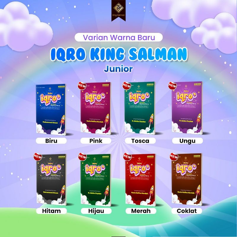 Jual Iqro King Salman Junior Custom Nama Full Colour dan Kertas Tebal ...