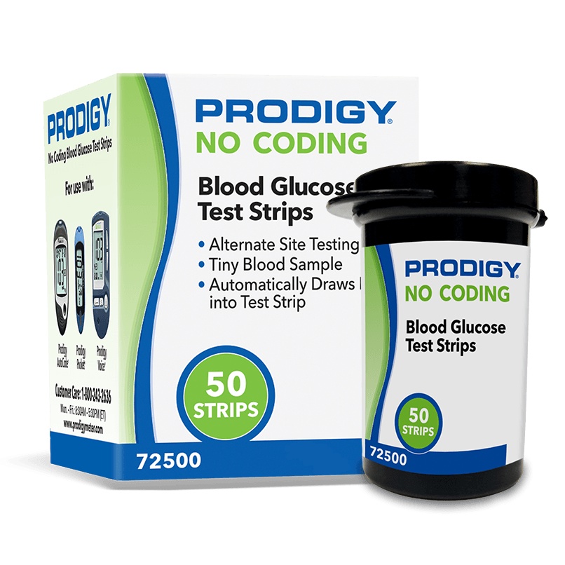 Jual Prodigy Test Strip Blood Glucose (Strip test gula darah merk ...