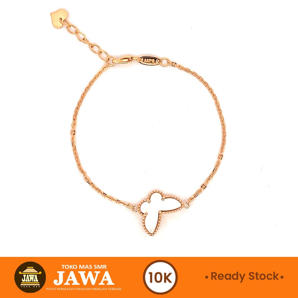 Jual Gelang Bracelet Emas Vivania Kadar 10K Toko Mas Jawa | Shopee ...