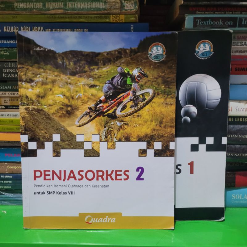 Jual BUKU BEKAS PENJASORKES KELAS 1 DAN 2 SMP QUADRA | Shopee Indonesia