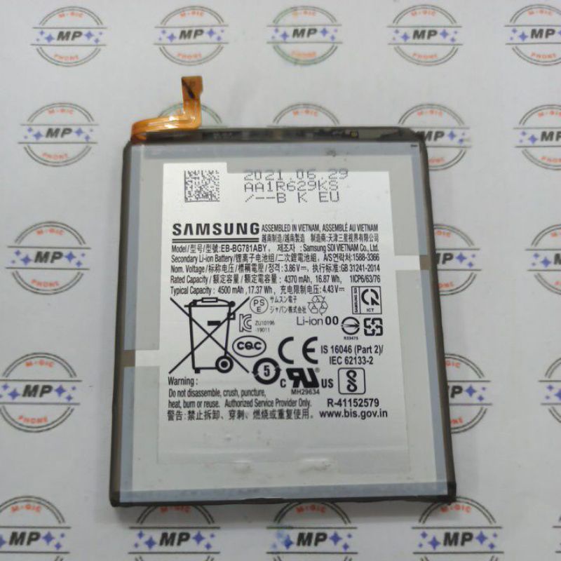 Jual BATERAI SAMSUNG A52 A525 A52S A528 S20 FE G780 EB-BG781 ORIGINAL COPOTAN | Shopee Indonesia