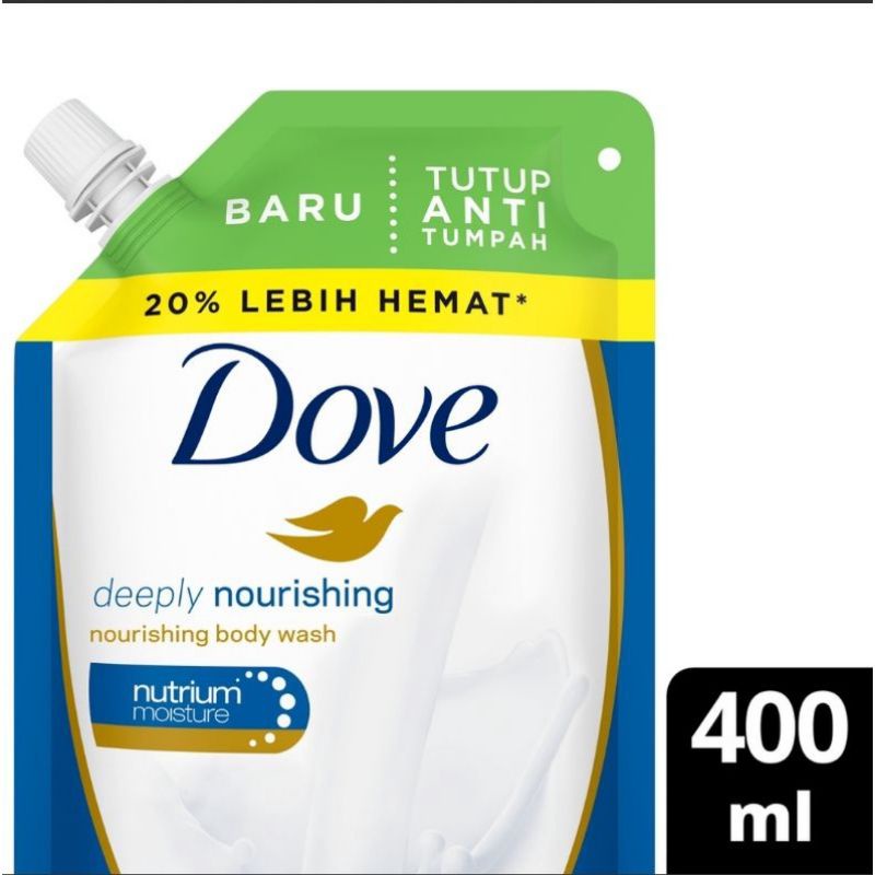 Jual dove refill bodywash 400ml sabun cair + packing kardus & bubble ...