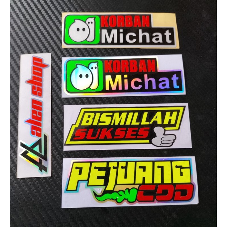 Jual STIKER CUTTING KATA KATA KORBAN MICHAT DLL | Shopee Indonesia Jual STIKER CUTTING KATA KATA KORBAN MICHAT DLL | Shopee Indonesia