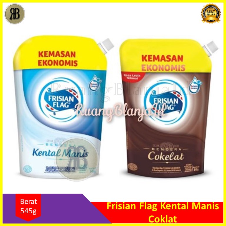 Jual SUSU KENTAL MANIS FRISIAN FLAG POUCH - SKM Putih - coklat | Shopee ...