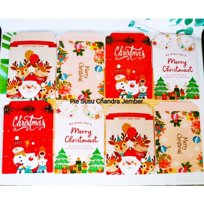 Jual Angpau Natal Premium | Angpau Merry Christmas | Amplop Natal ...