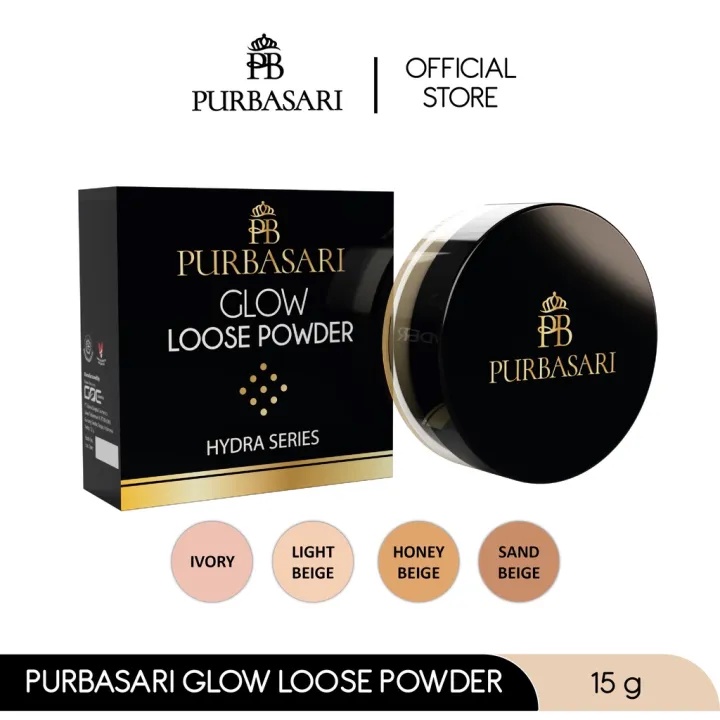 Jual PURBASARI Glow Loose Powder / Bedak Tabur / Setting Powder - 15gr ...