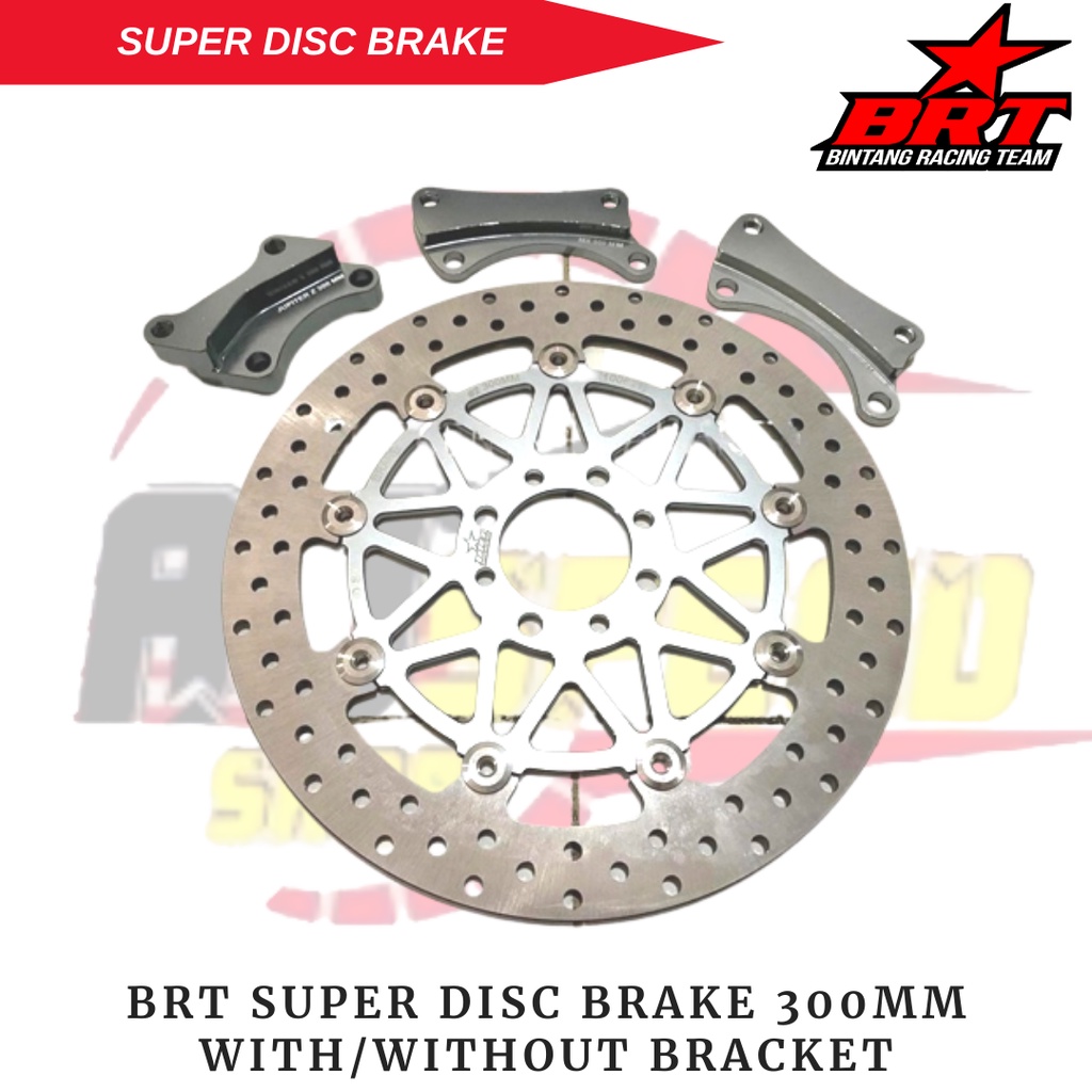 Jual BRT Piringan Cakram 300MM Abu Abu Gray Honda Yamaha MX Jupiter Z ...