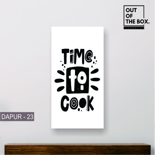 Jual OOTBDECO - Hiasan Dinding Quotes Dapur Poster Kayu Kitchen ...
