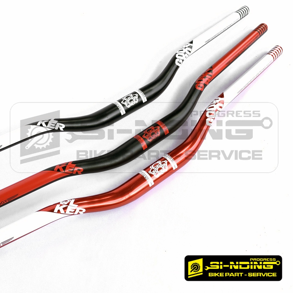 Jual Stang Handlebar Handle Bar Sepeda MTB FOLKER GOODBOY Oversize 78 cm Alloy Hitam Merah Putih ...