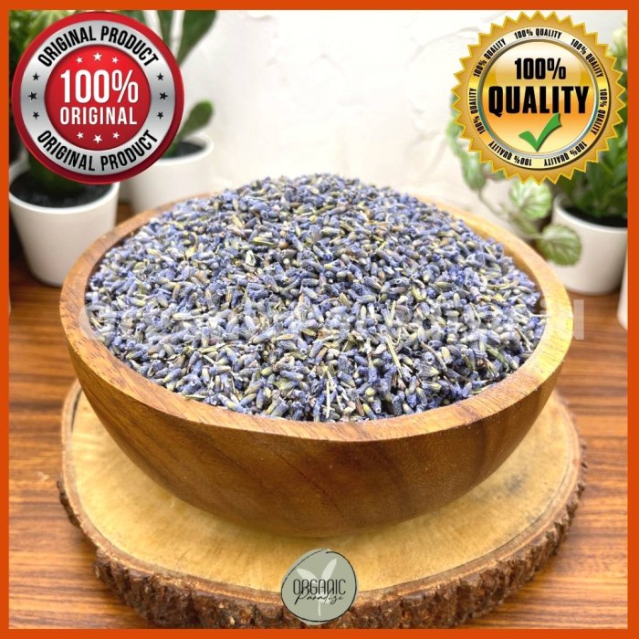 Jual Teh Bunga Lavender Kering / Premium Dried Lavender Flower Tea 500 ...