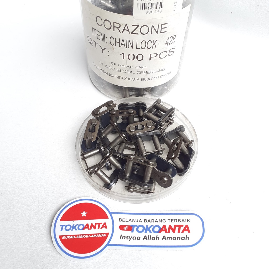 Jual Sambungan Rantai Rante Chain Motor Universal Ukuran 428 dan 428H ...