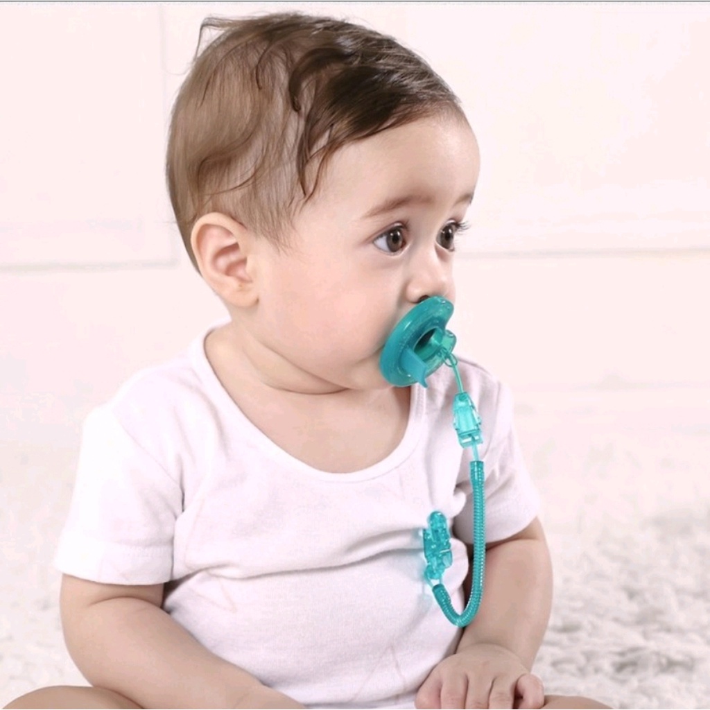 Jual TALI GIGITAN BAYI / TALI EMPENG DOT / BABY CLIP PACIFIER TEETHER ...