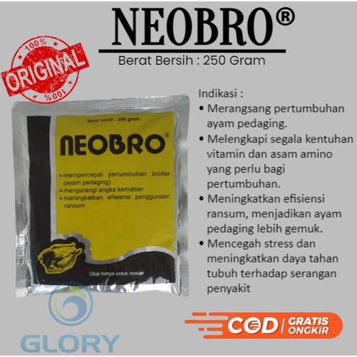 Jual Neobro 250 Gram / Neo Bro Multivitamin Atau Obat Vitamin Penambah ...