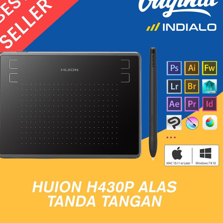 Jual Kualitas Terkini HUION H430P H640P Digital tablets USB Signature ...