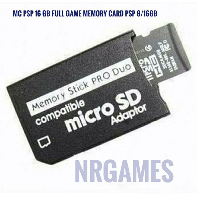 Jual MC PSP 16GB FULL GAME MEMORY CARD PSP 8/16GB FULL GAME | Shopee ...