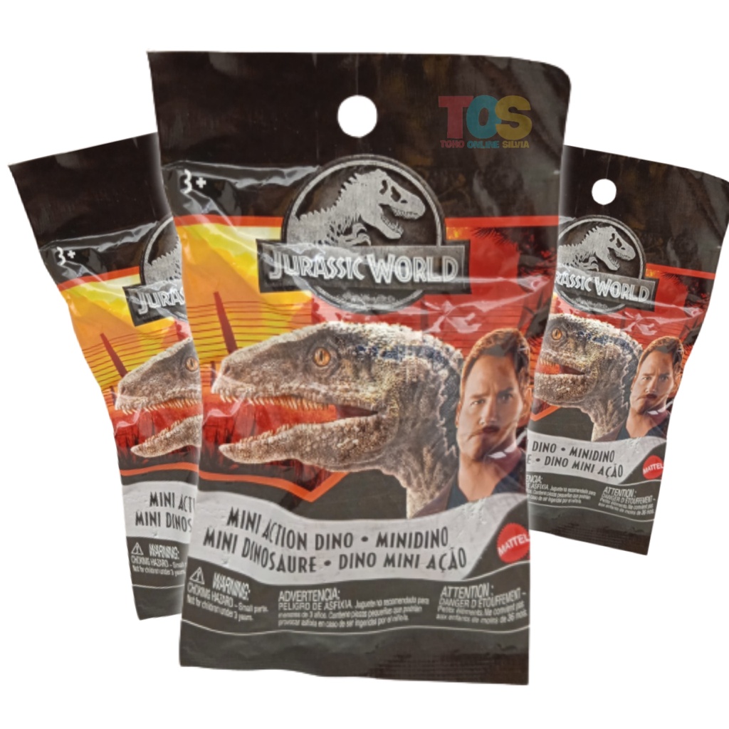 Jual MINI ACTION DINOSAURUS JURASSIC WORLD MAINAN ANAK 3+ ORIGINAL ...