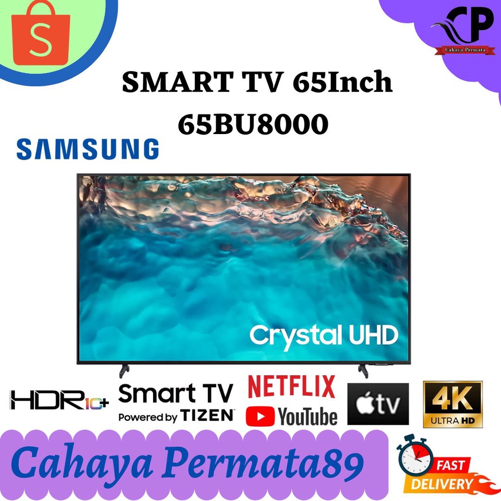 Jual SAMSUNG 65BU8000 Smart TV 65 Inch Crystal UHD 4K BU8000 ...