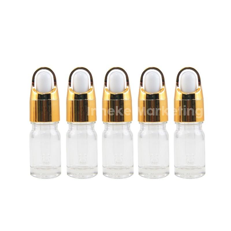 Jual Botol Pipet Basket Dropper Warna Bening 5ml / Botol Kaca / Botol ...